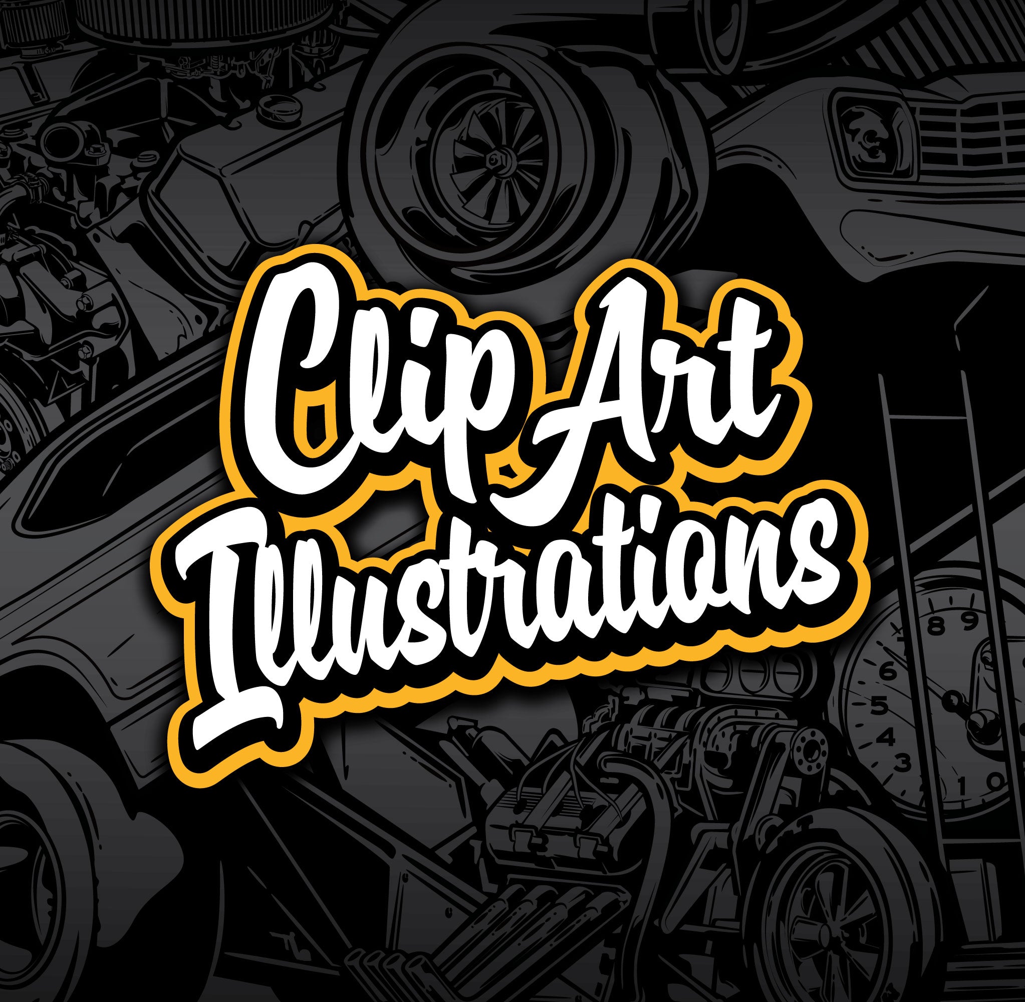 SIN Customs - HotRodCarArt.com